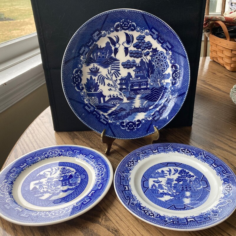 Willow Pattern Plate - Etsy