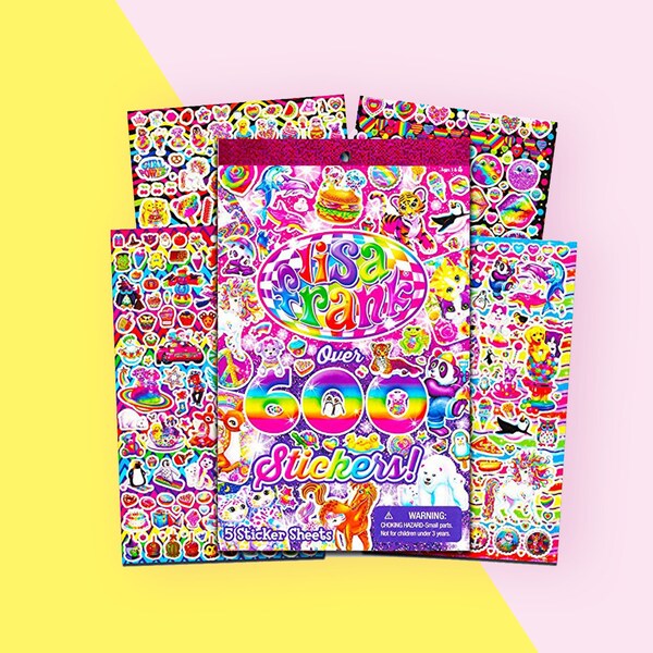 Lisa Frank Stickers - Etsy