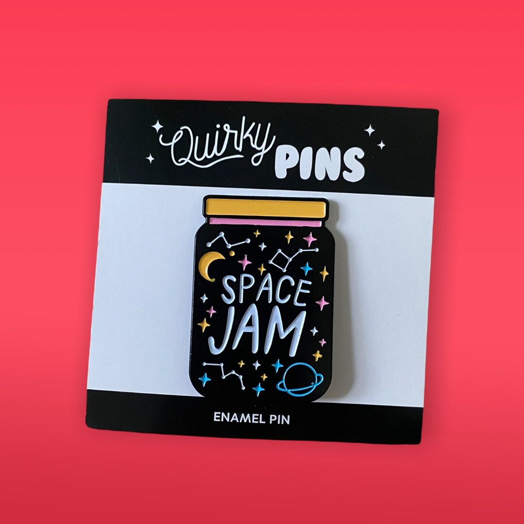 Space Jam Star Galaxy Enamel Pin - Etsy