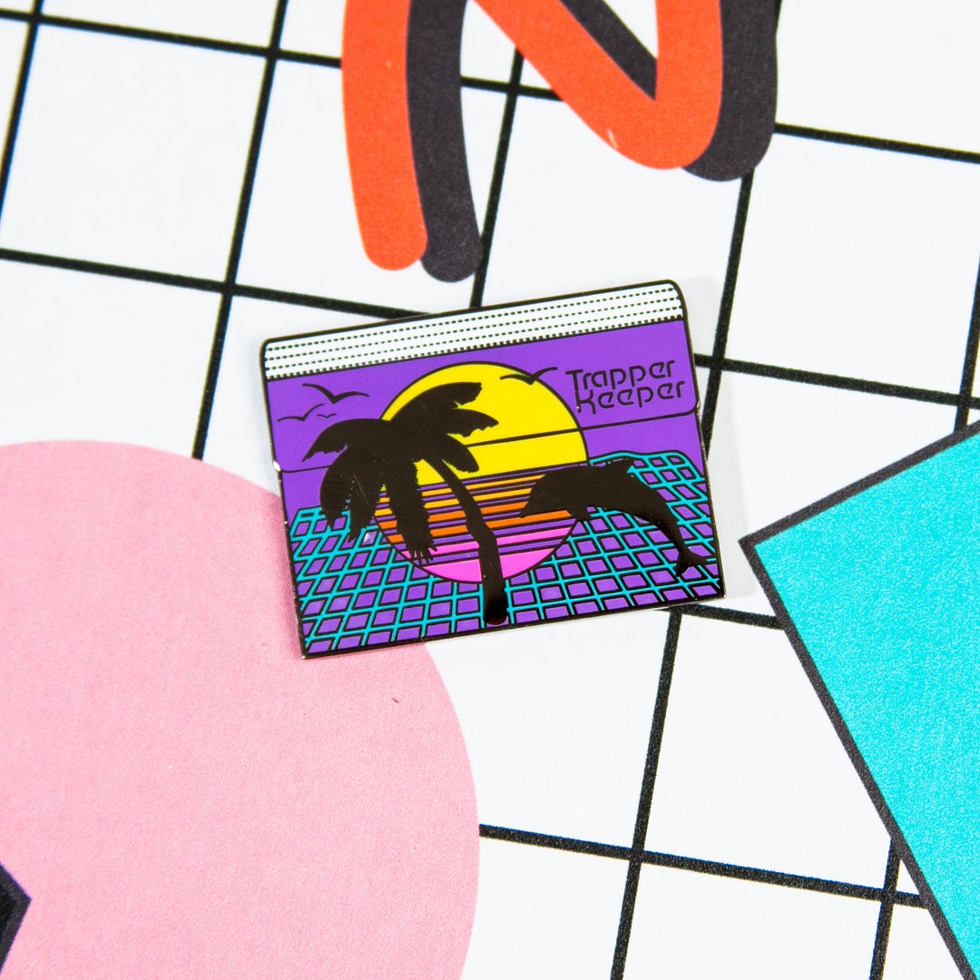 Trapper Keeper 90s Enamel Pin - Etsy