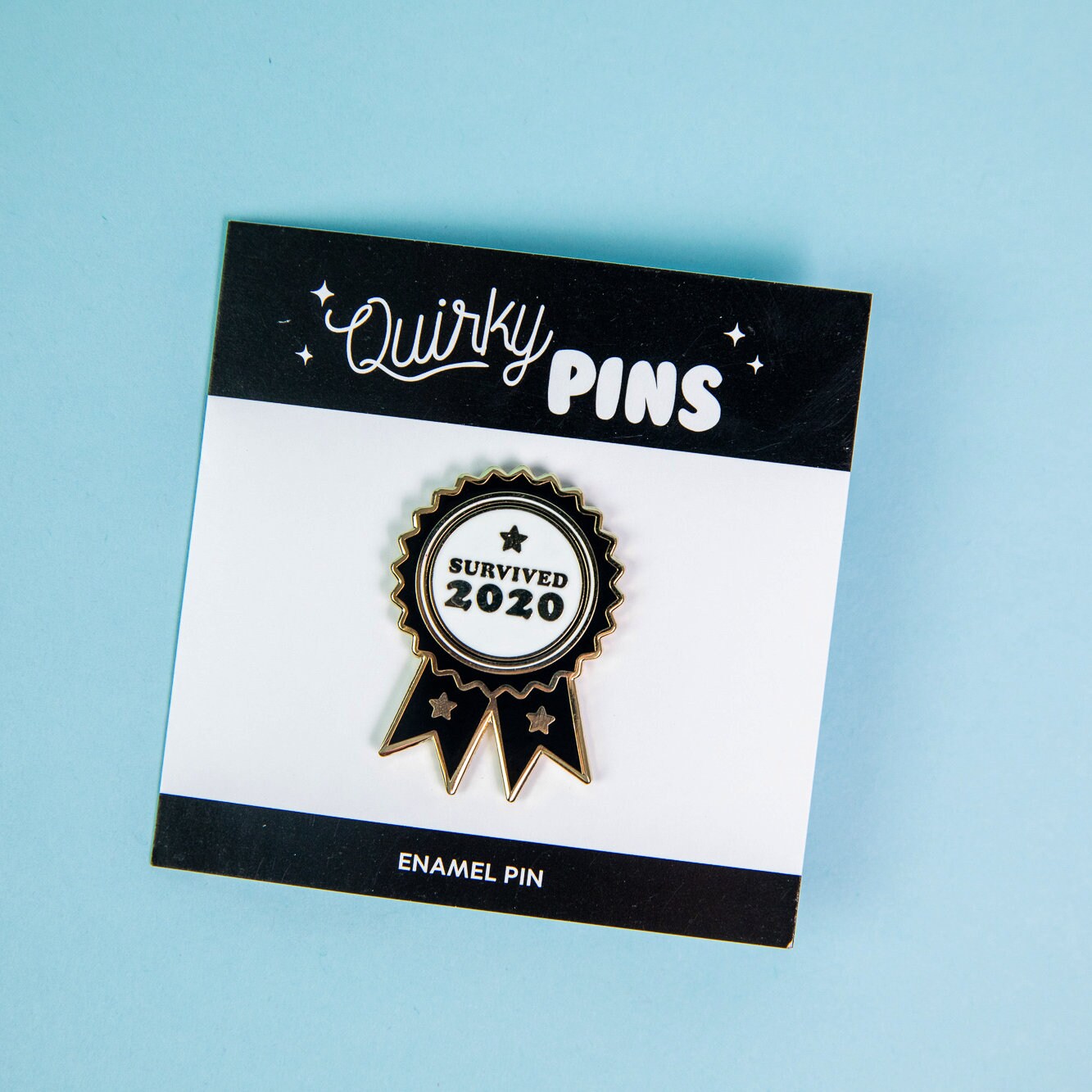 Survived 2020 Award Enamel Pin - Etsy