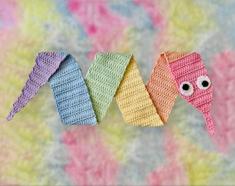 Worm on a String Scarf - Etsy