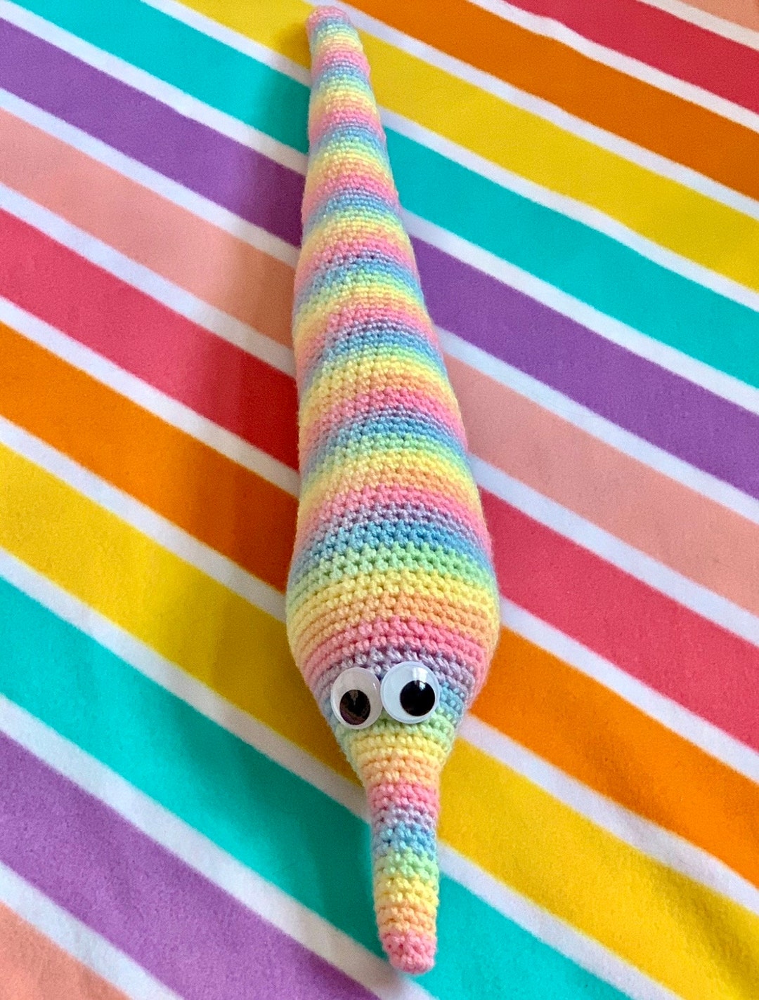 CUSTOM Worm-on-a-string Plush - Etsy