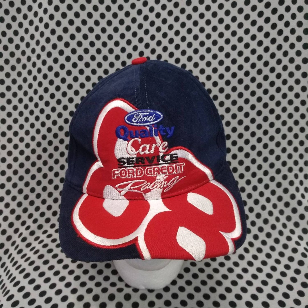 Vintage Ford Racing Cap Hat, Dale Jarrett 88 Ford Hat, Embroidered ...