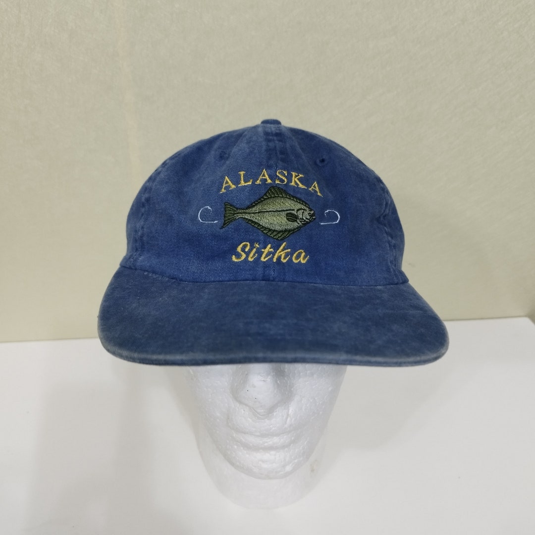 Vintage ALASKA Cap Hat, Big Logo Hat, Fishing Even, Alaska Sports Wear ...
