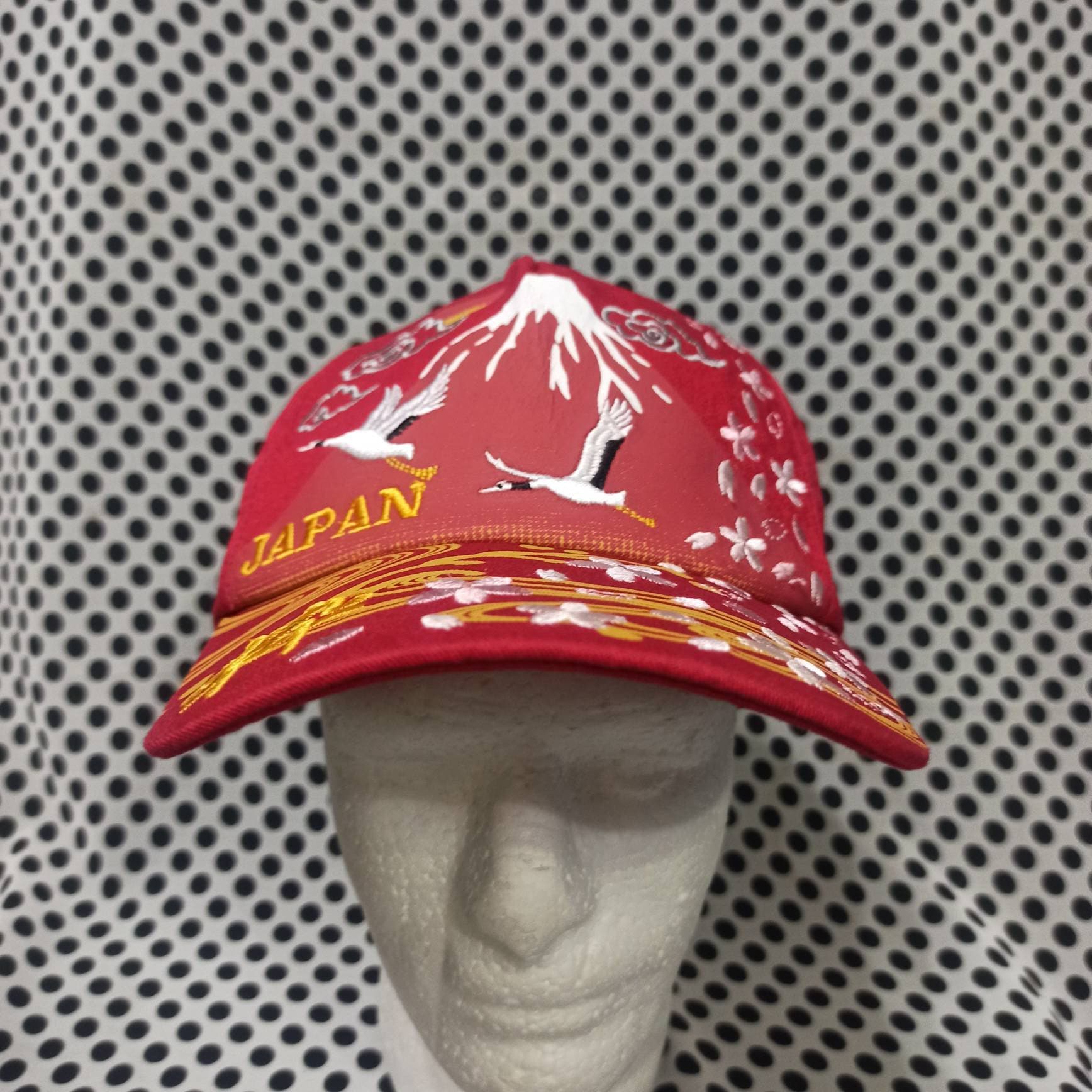 Vintage Sukajan Fuji Mountain Panorama Cap Hat, Outdoor Streetwear Nice ...