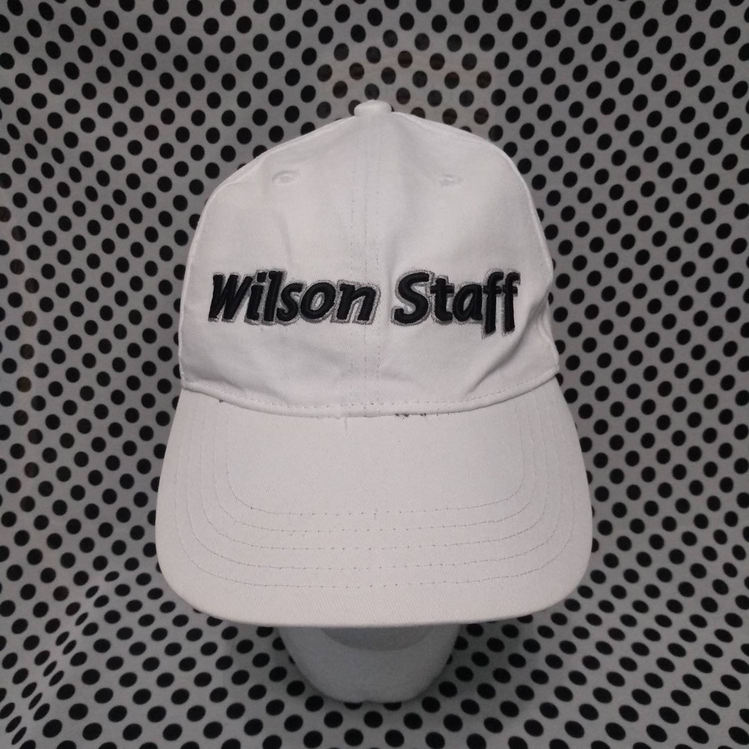 Vintage Wilson Staff Cap Hat, Tennis Sports Wear, Outdoor Streetwear ...