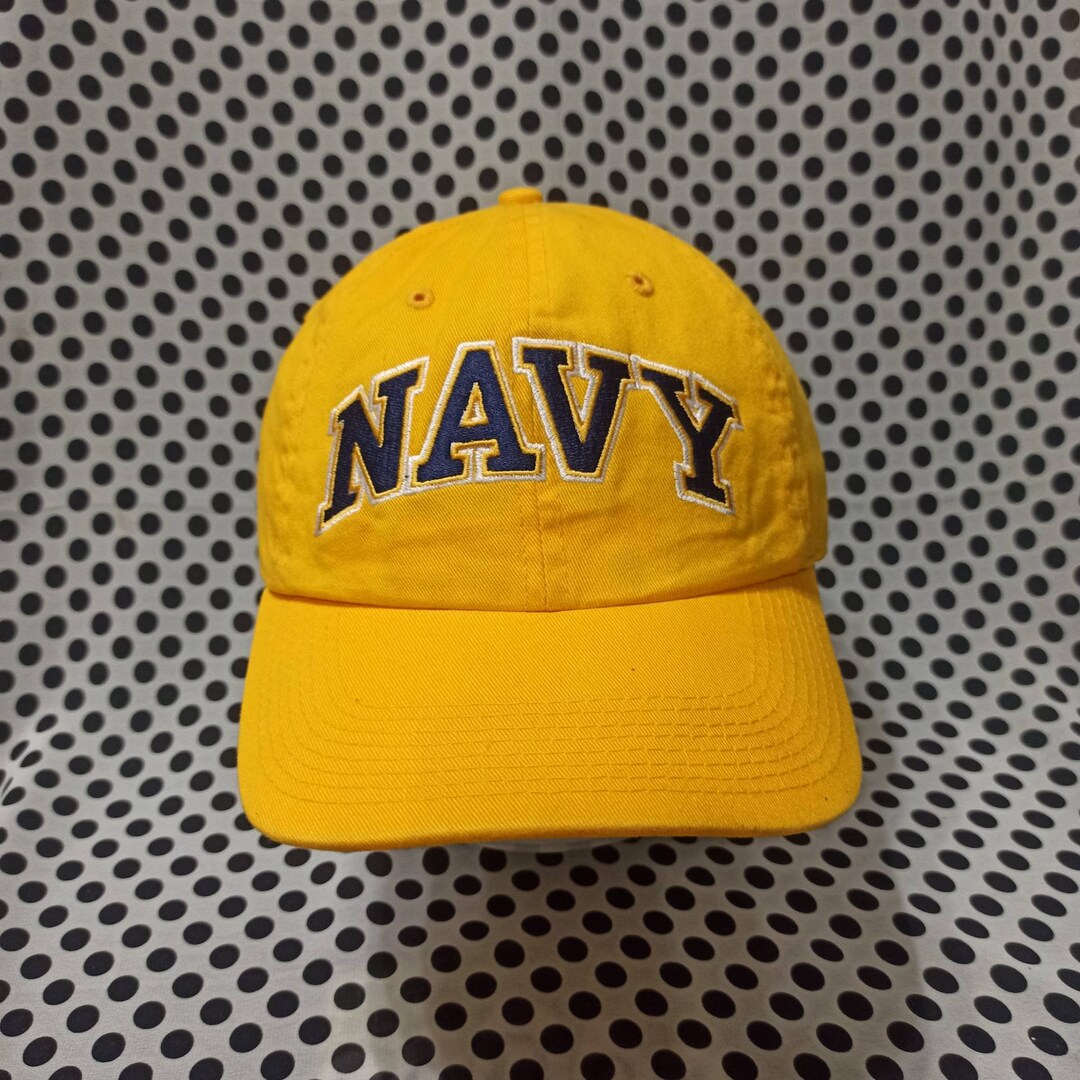 Vintage NAVY Cap Hat, Spell Out Navy, Hip Hop Cap, Navy Wear, Outdoor ...