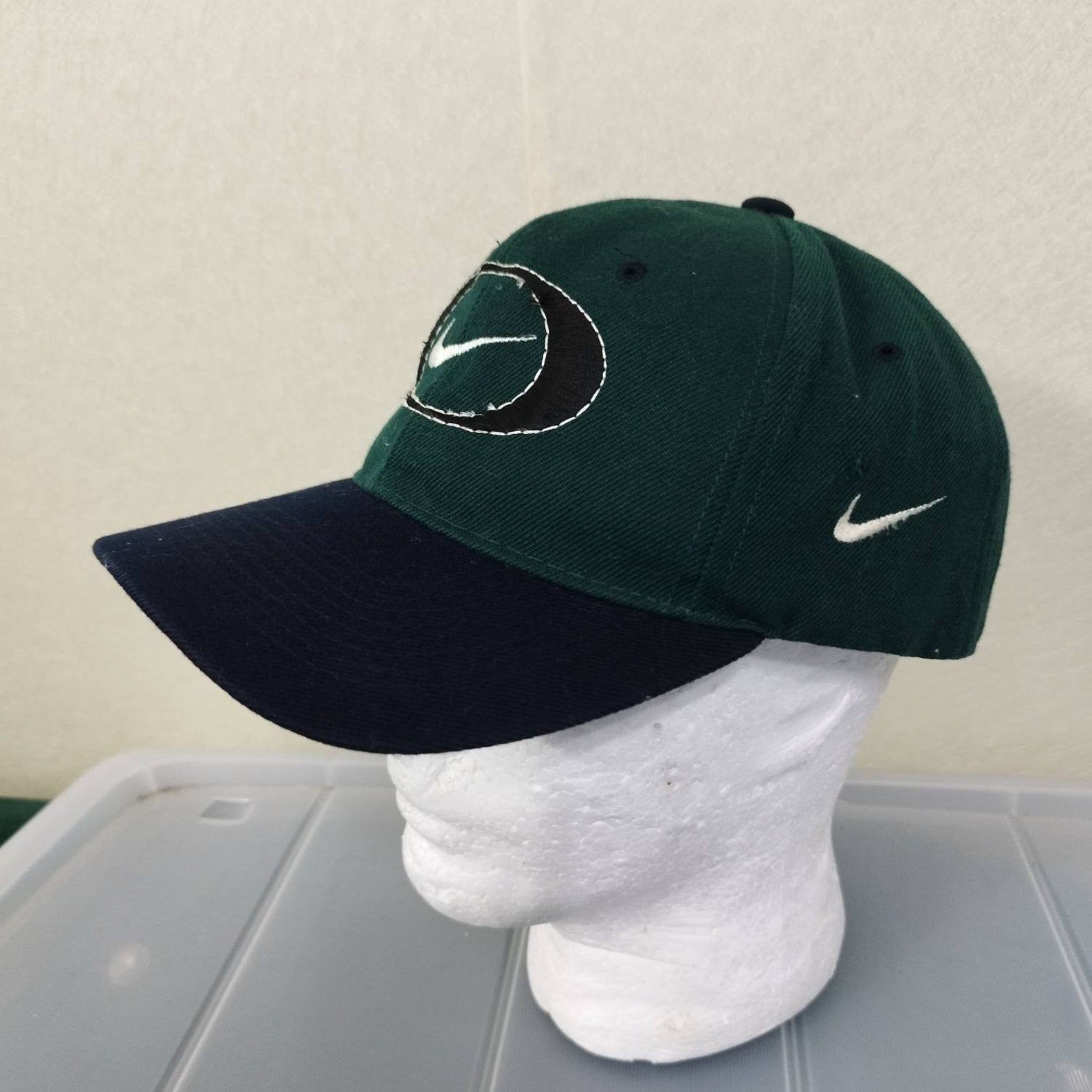 Vintage Nike Circle Swoosh Logo Cap Hat, Big Logo Nike, Baseball ...
