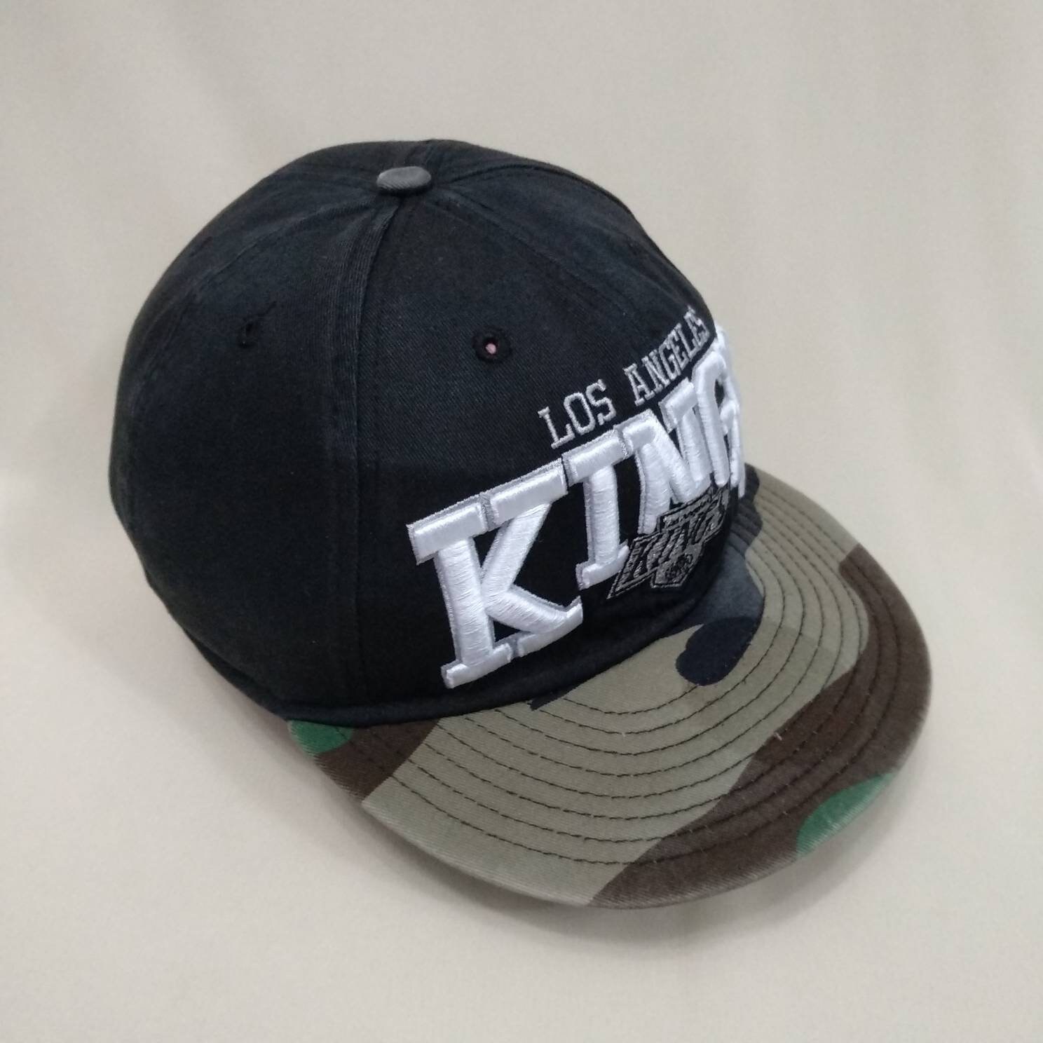 Vintage Los Angeles KINGS Cap Hat Spell Out Big Logo Ice | Etsy