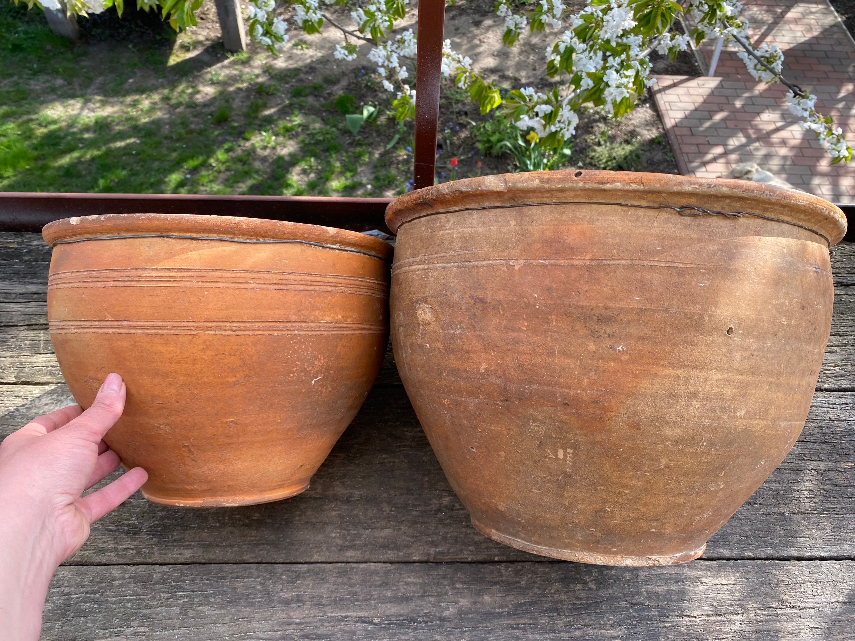 Rare Pottery Vase Vintage Style Jug Farm House Rustic Decor - Etsy