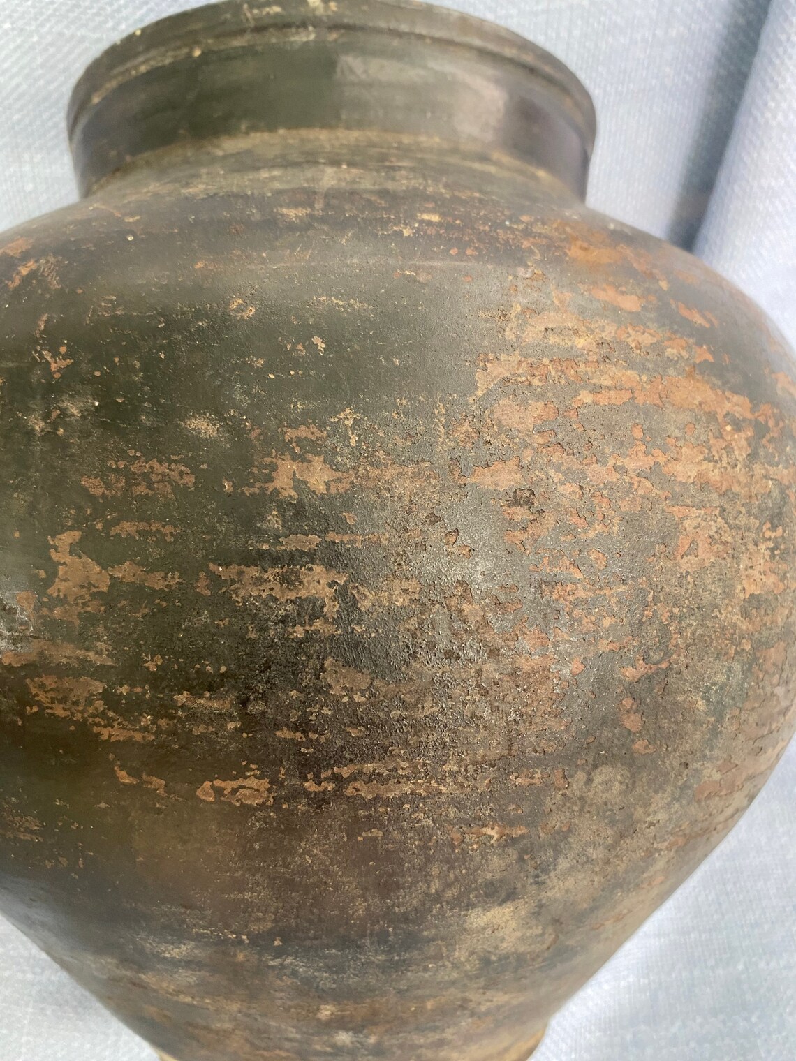 Primitive clay pottery primitive pot Rustic ceramic bowl | Etsy