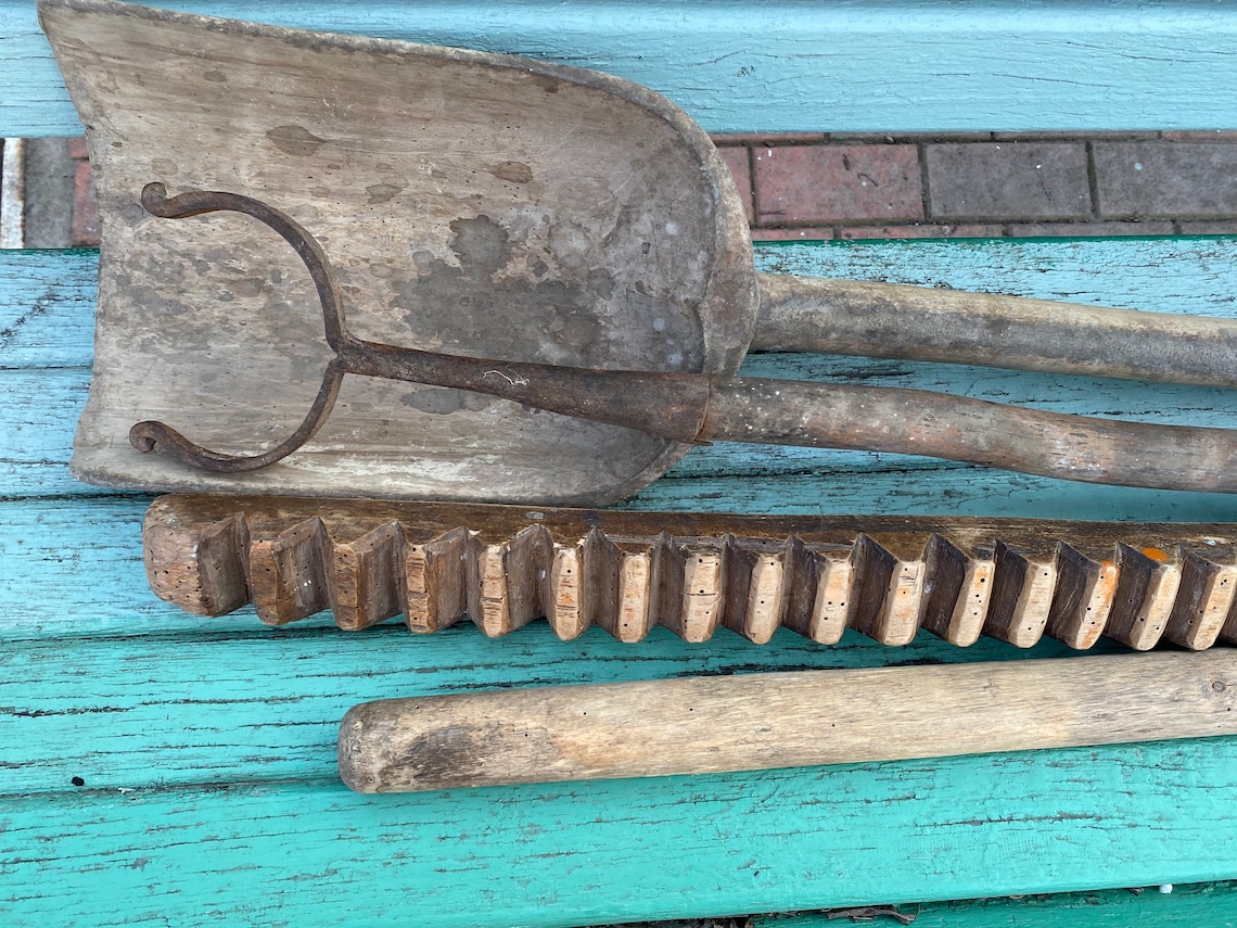 Set of antique tools antique craft household items old | Etsy