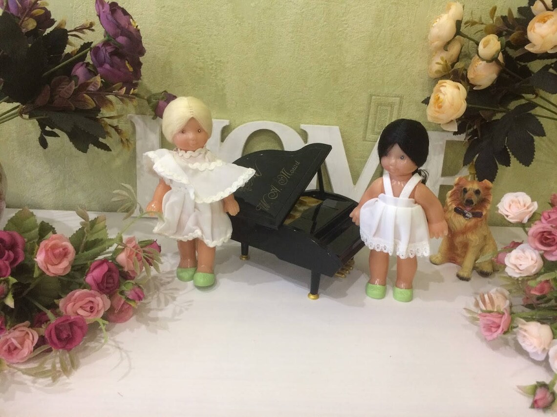 Two Collectible Retro Plastic Dolls Girls Toys Vintage | Etsy