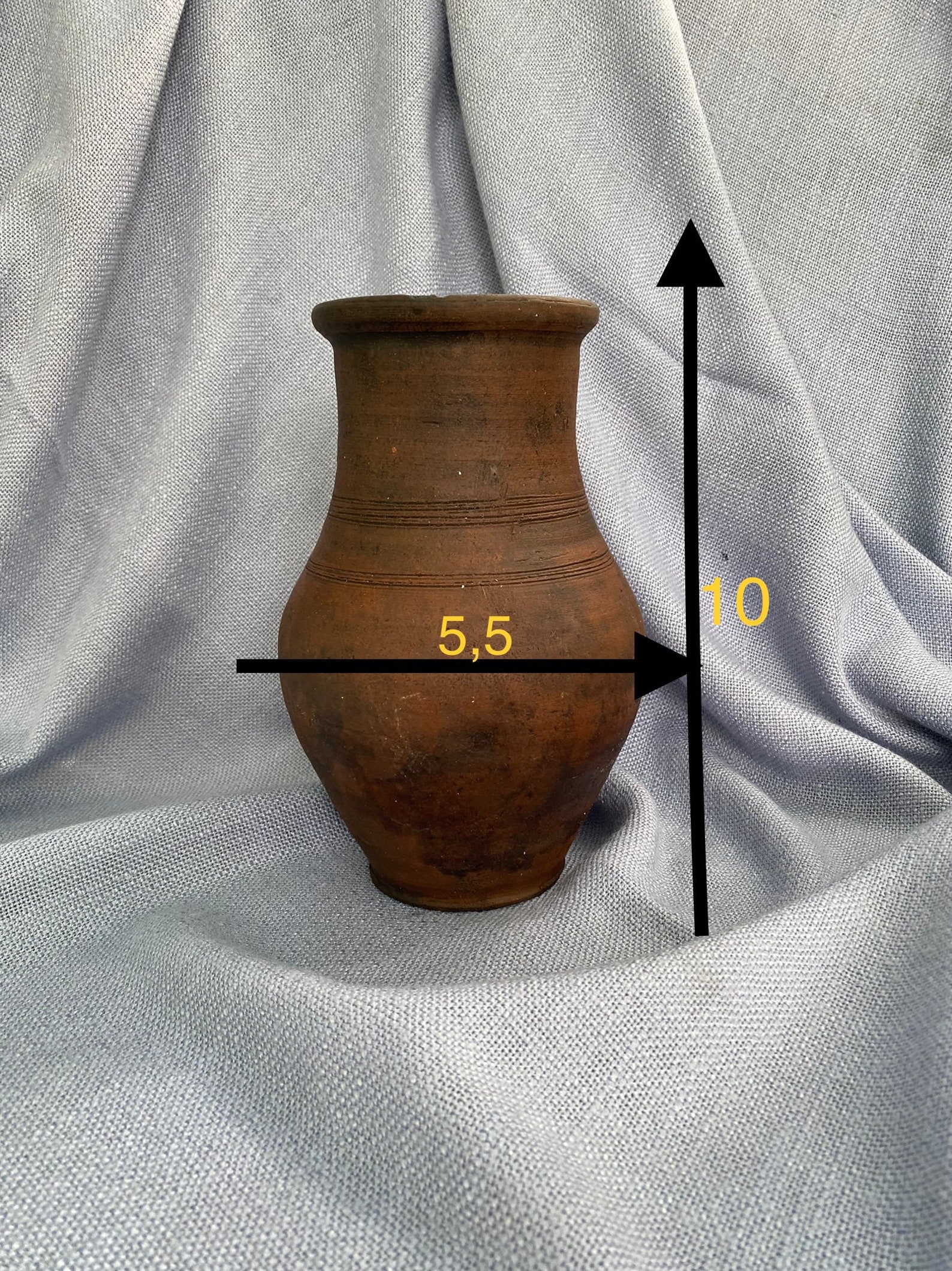 Primitive Clay Vessel Clay Pots Rustic Ceramic Bowl - Etsy