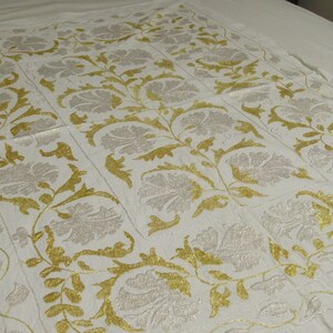 Wall Hanging Suzani,hand Made Table Cover,silk Embroidery Covers ...