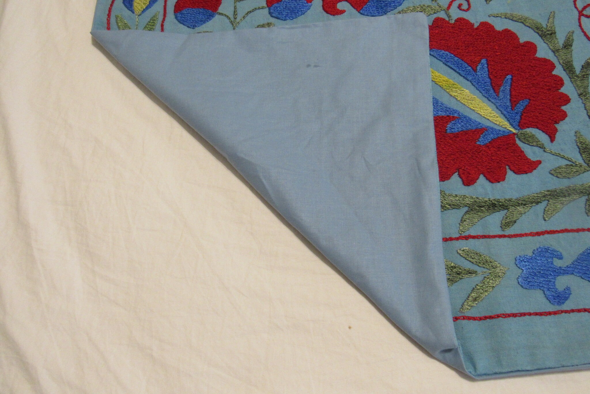 Wall Hanging SuzaniHand made Table Coversilk embroidery | Etsy