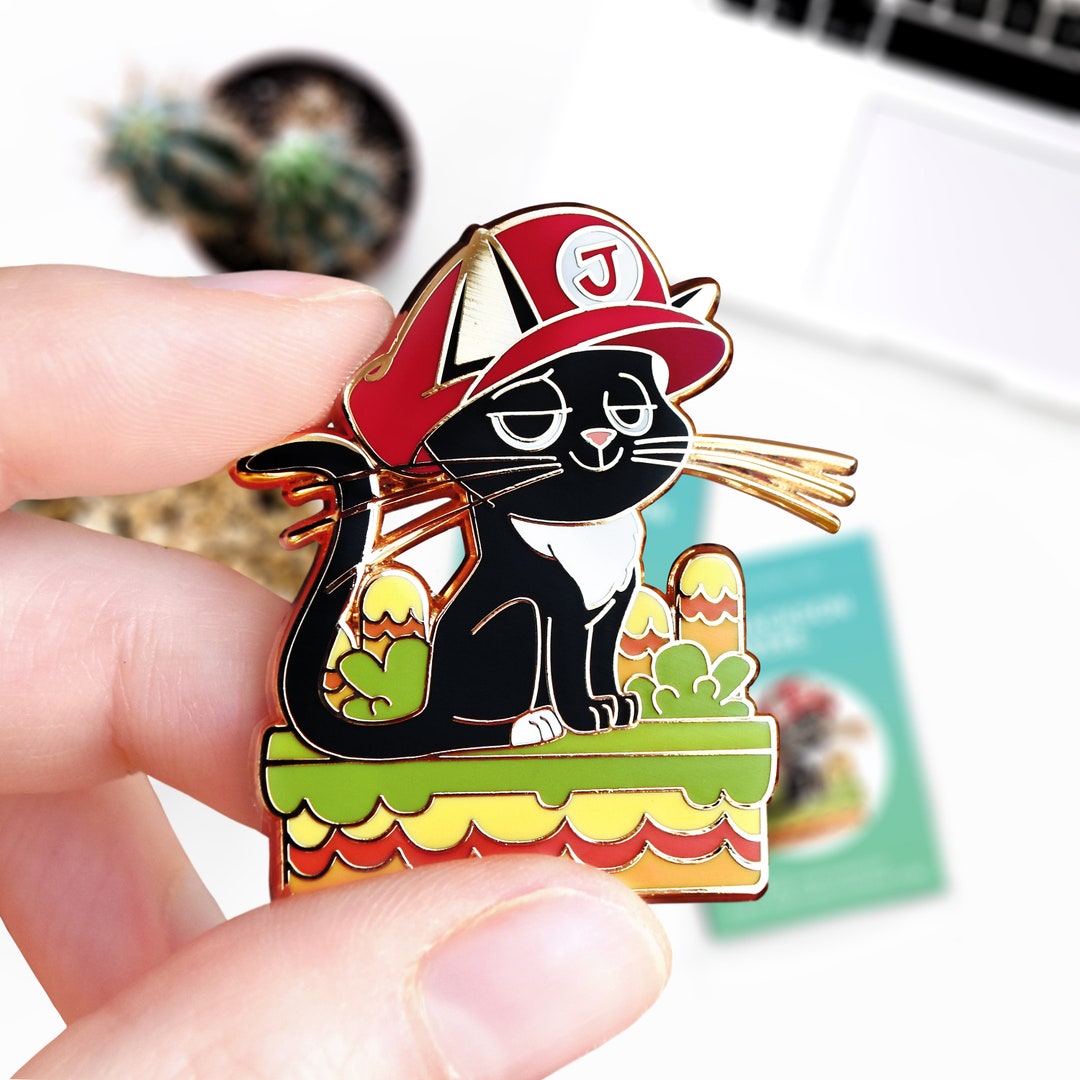 Pin's If Jackson Were Mario, Hard Enamel, Golden - Etsy