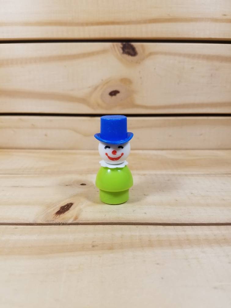 Clown Engineer Ringmaster Vintage Fisher Price Little - Etsy