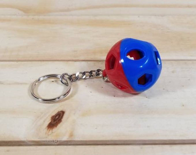Keychain Vintage Tupperware Shape O Toy Keychain - Etsy