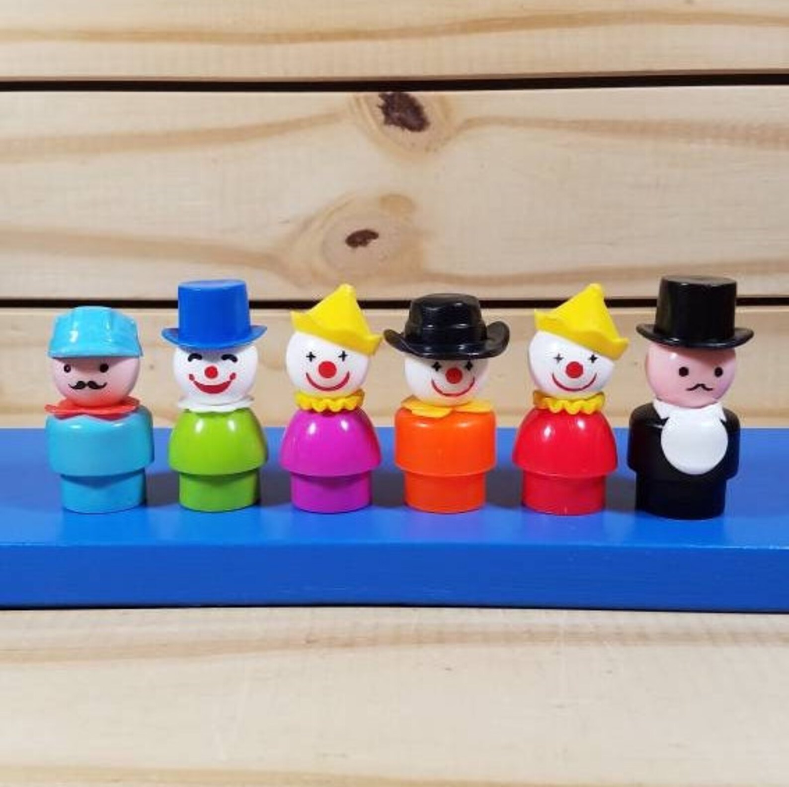 Clown Engineer Ringmaster Vintage Fisher Price Little - Etsy