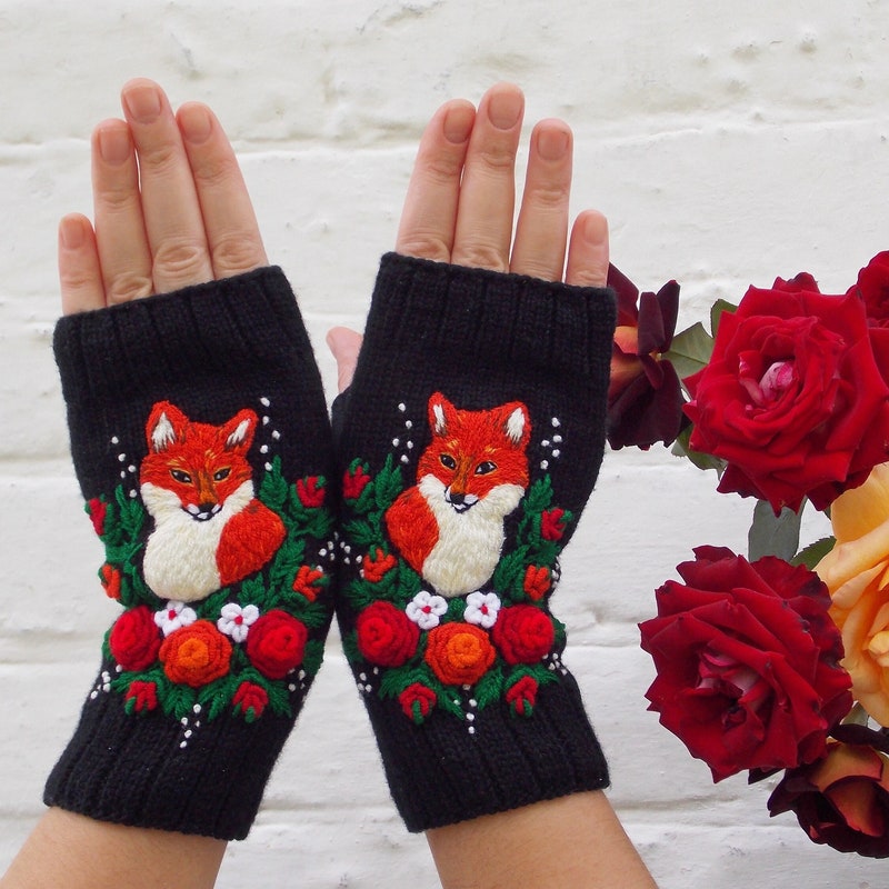 Animal Mittens - Etsy