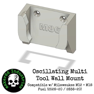 Oscillating Multi Tool Wall Mount for Milwaukee M12 M18 - Etsy