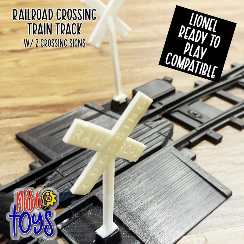 Railroad Crossing Toy - Etsy