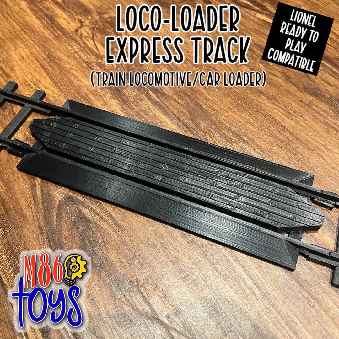 Loco-loader Express Track Train Locomotive / Car Loader Lionel Ready to ...