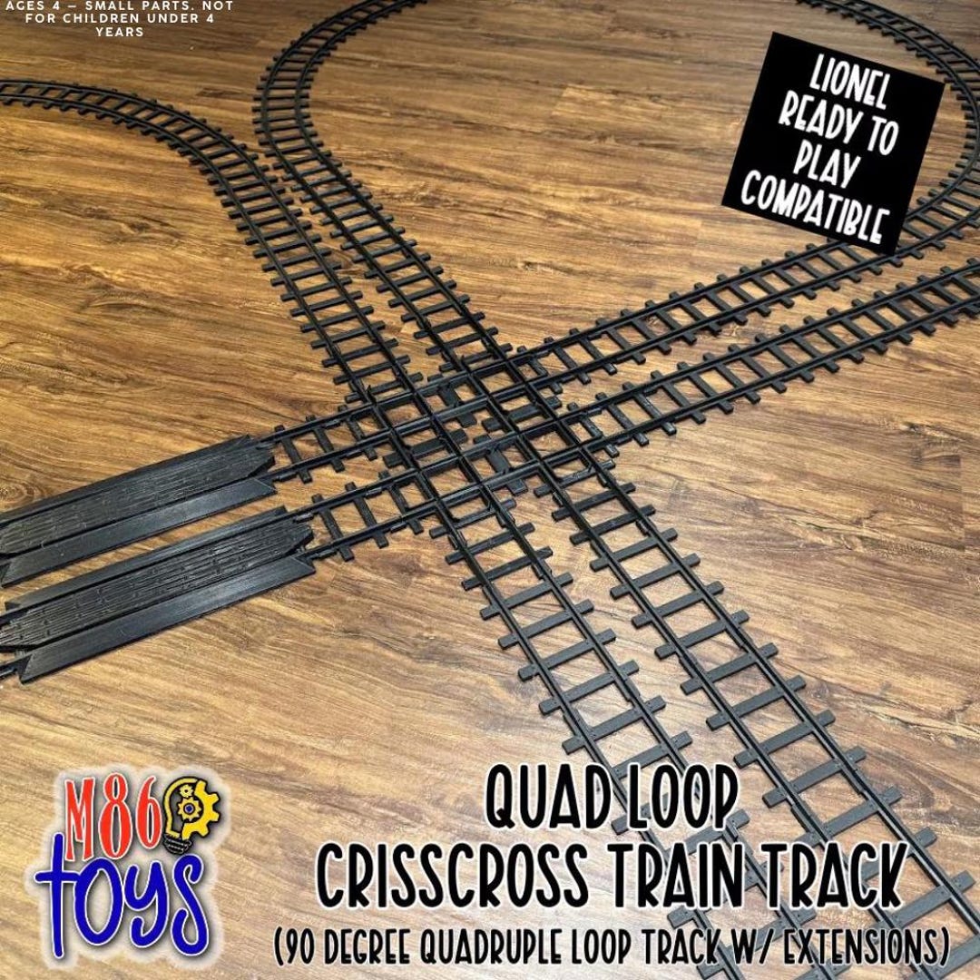 Quad Loop Crossover Kit - Lionel Ready to Play Compatible - Etsy