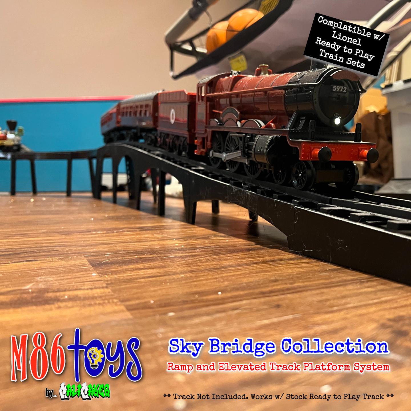 Elevated Train Track Platform Support – Sky Bridge Collection for ...