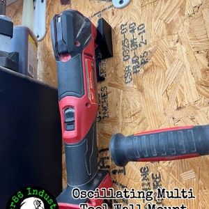 Oscillating Multi Tool Wall Mount Compatible W/ Milwaukee M12 + M18 ...