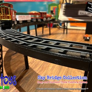 Elevated Platform Double Ramp – Sky Bridge Accessory for Ready to Play ...