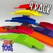 Easy Connect Premium Track Joiners 8 Pack Hot Wheels Track Compatible ...