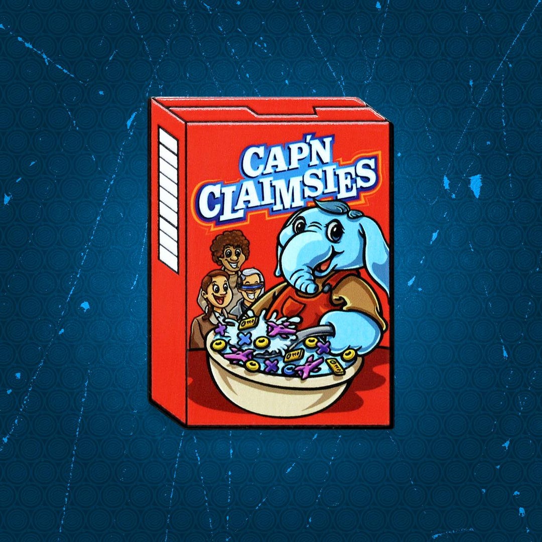Cap'n Claimsies Enamel Pin - Etsy