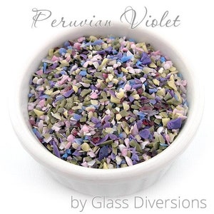 Peruvian Violet Frit Blend COE 96 - Etsy