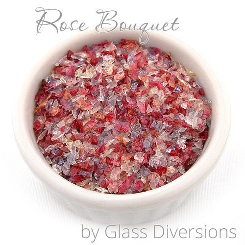 Pretty in Pink Frit Blend COE 96 - Etsy