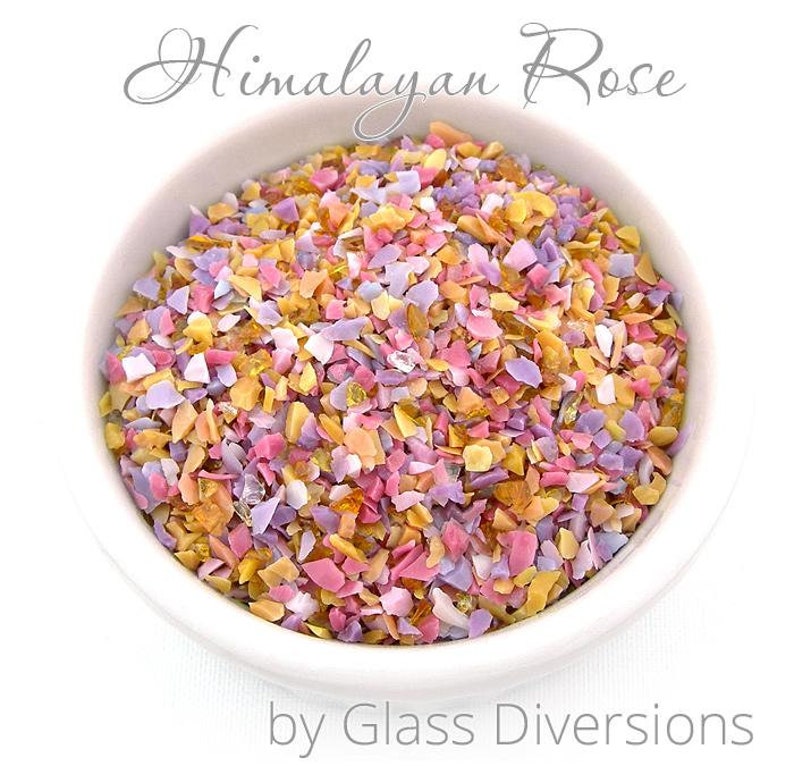 Himalayan Rose Frit Blend COE 96 - Etsy