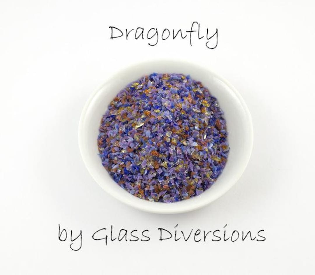 Dragonfly Frit Blend COE 96 - Etsy