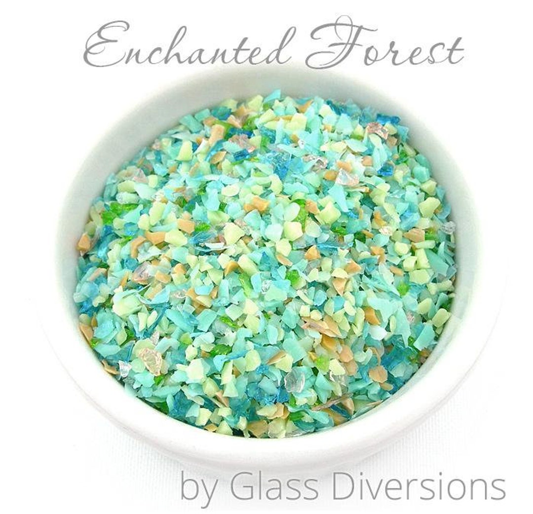 Enchanted Forest Frit Blend COE 96 - Etsy