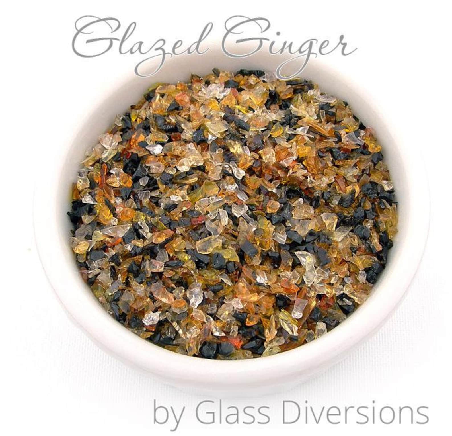 Glazed Ginger Frit Blend COE 96 - Etsy