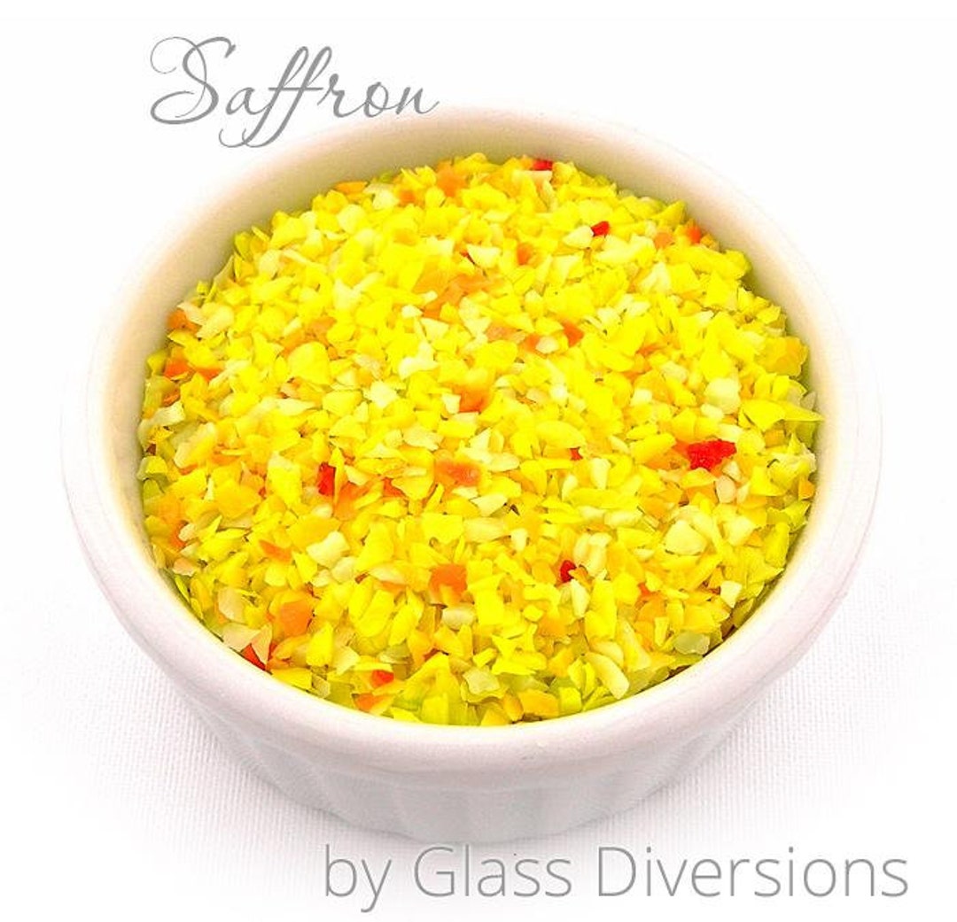 Saffron Frit Blend COE 96 - Etsy