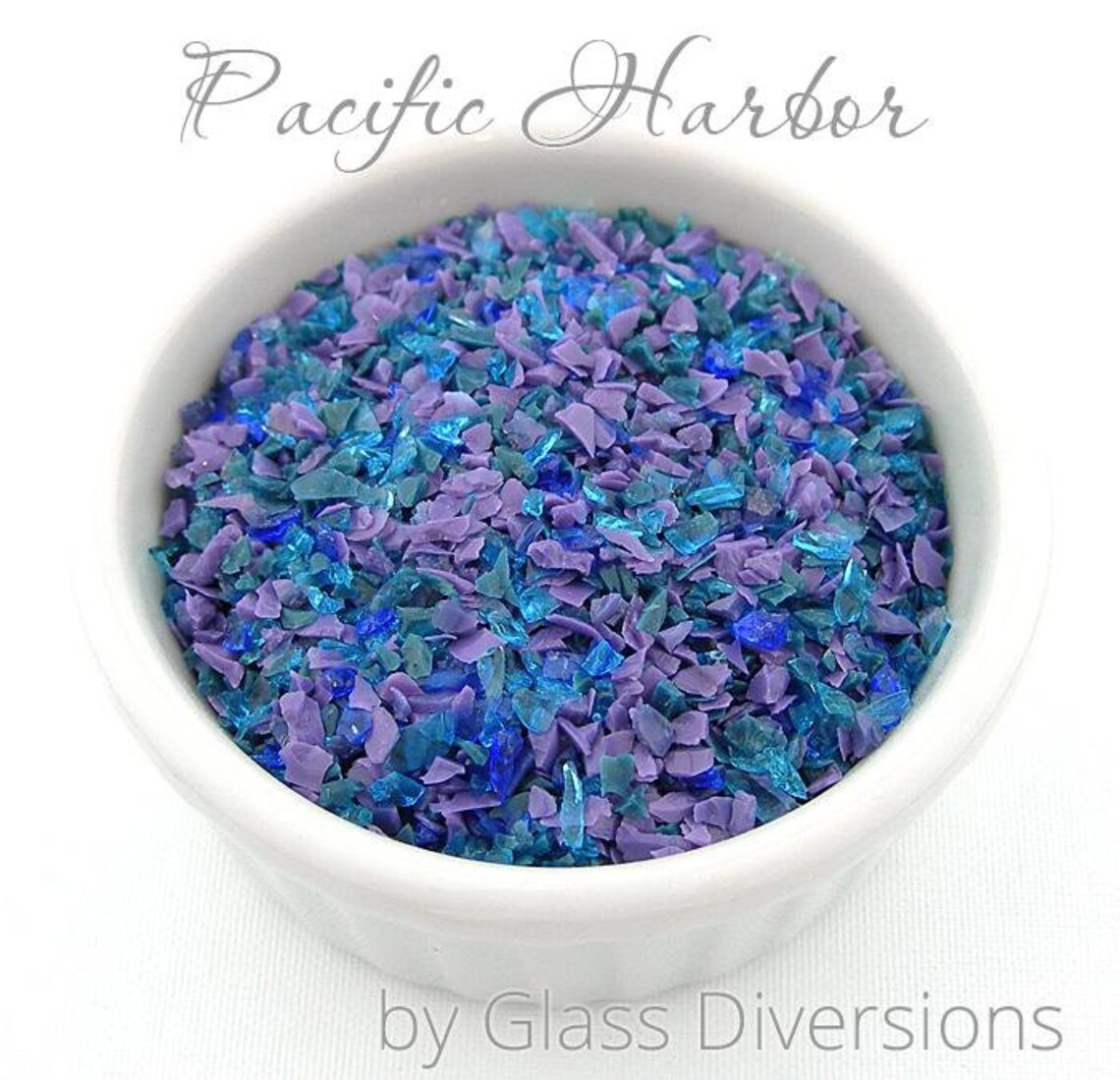 Pacific Harbor Frit Blend COE 96 - Etsy