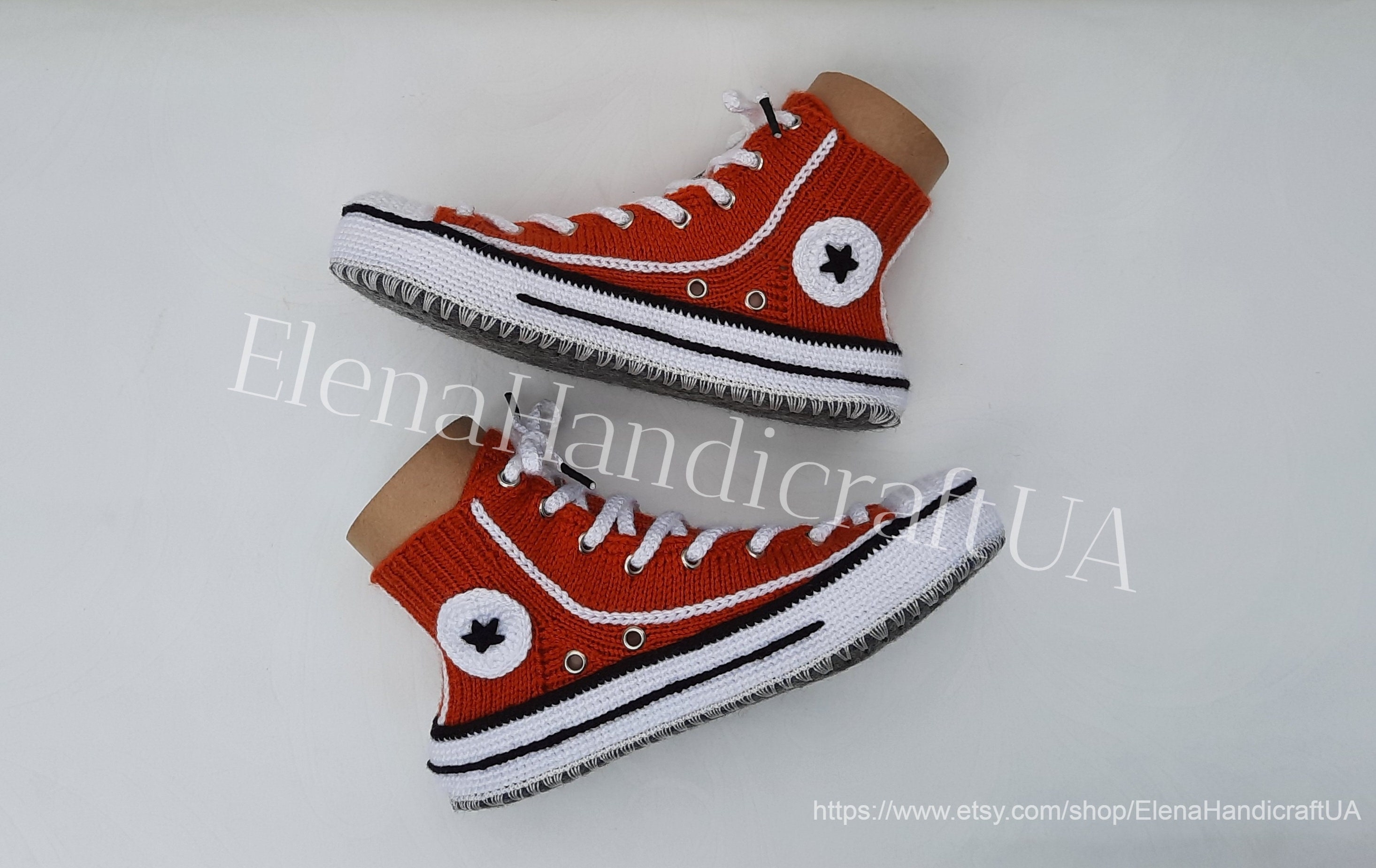 Converse Slippersunisex Slippers With Solesknitted - Etsy New Zealand