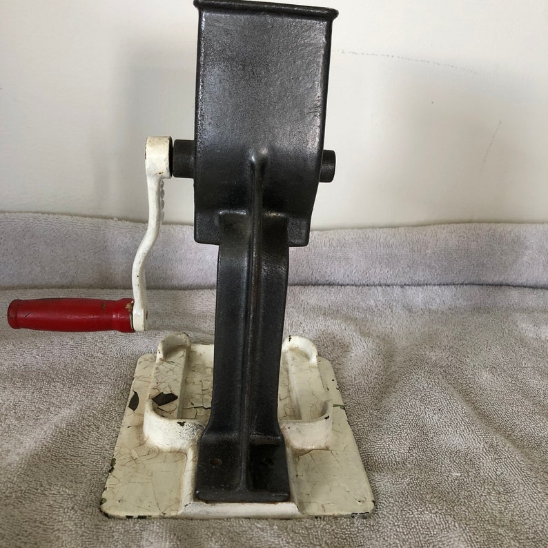 Vintage Lightning Ice Cube Breaker With Long Red Handle/north Bros. Mfg ...