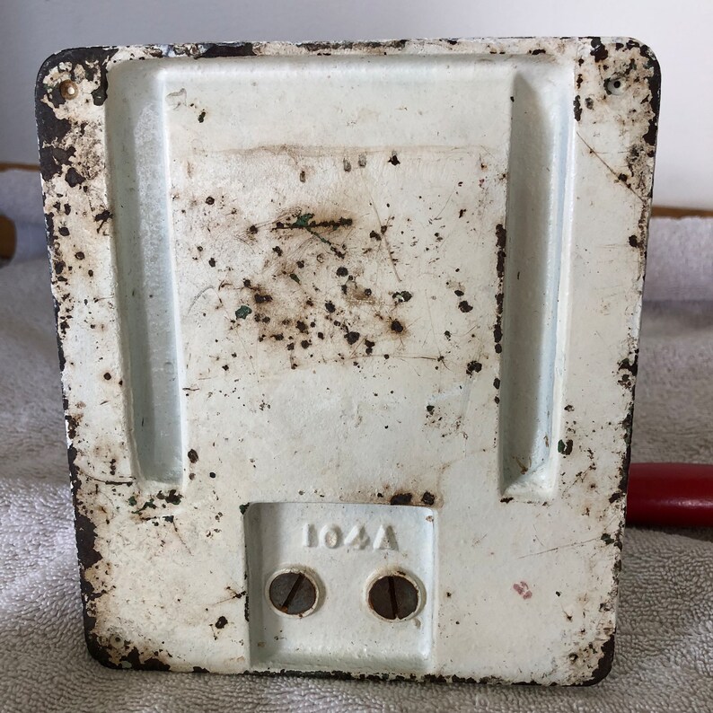 Vintage Lightning Ice Cube Breaker With Long Red Handle/north Bros. Mfg ...