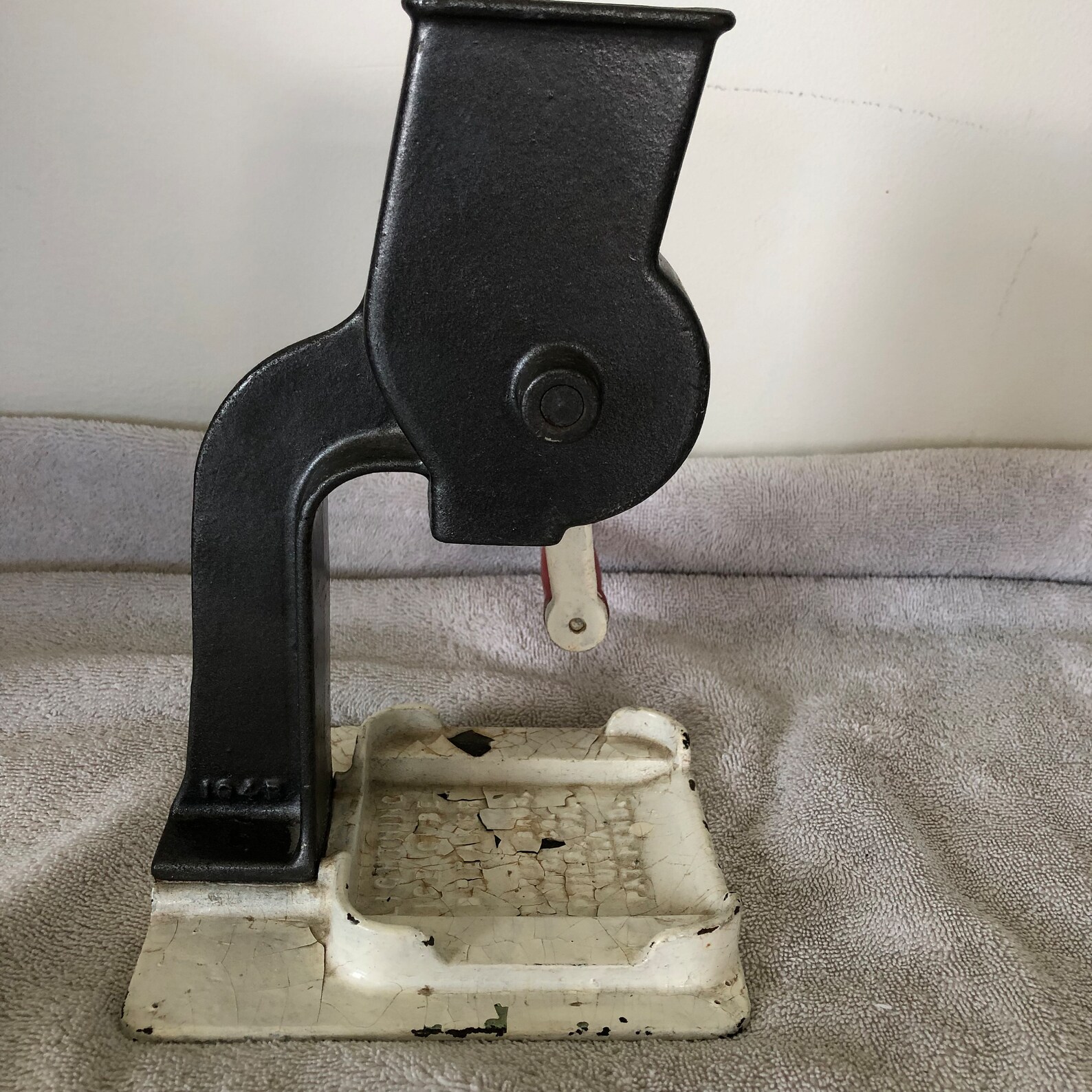 Vintage Lightning Ice Cube Breaker With Long Red Handle/north Bros. Mfg ...