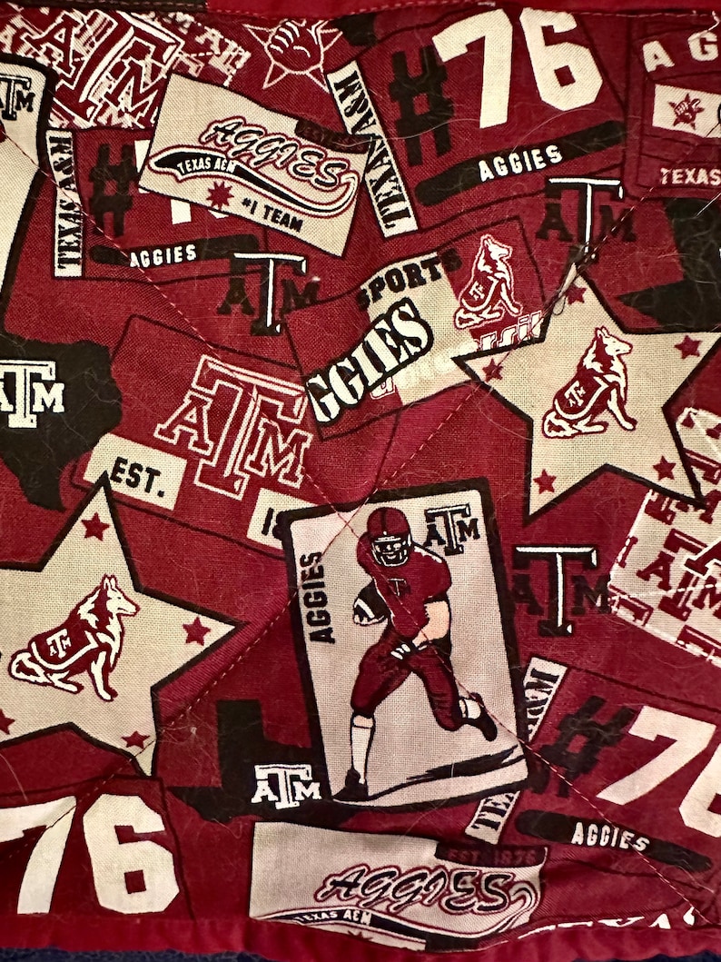 Texas A&M University Quilt - Etsy