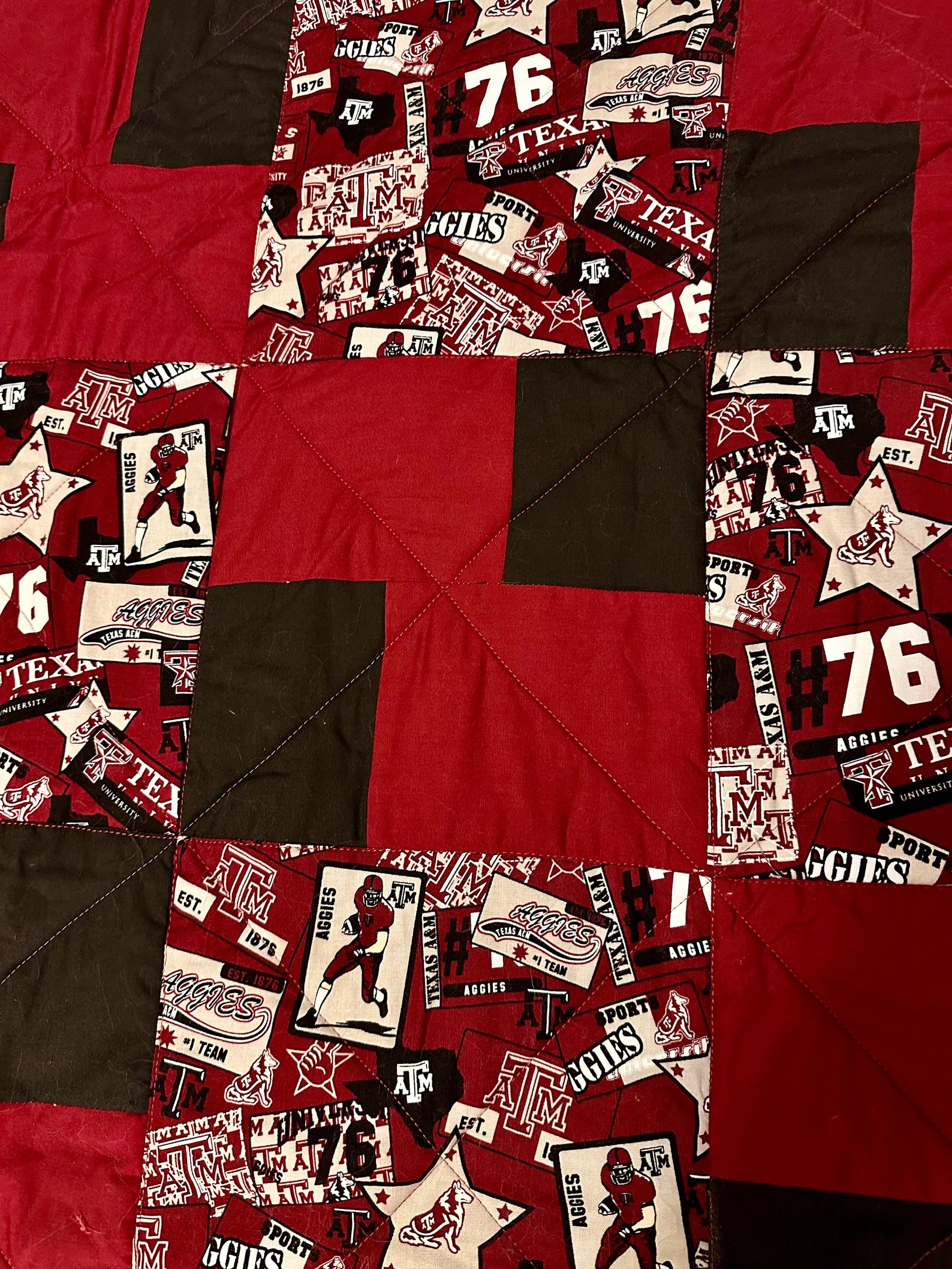 Texas A&M University Quilt - Etsy