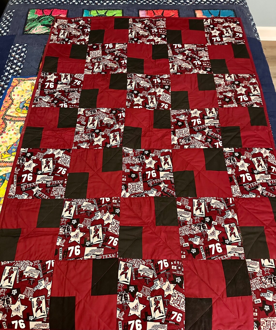 Texas A&M University Quilt - Etsy